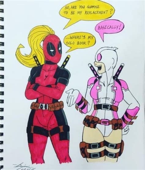 Gwenpool Comic Books Art Loki Fanart Marvel Memes