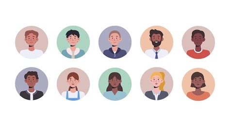 Premium Vector Character Icons