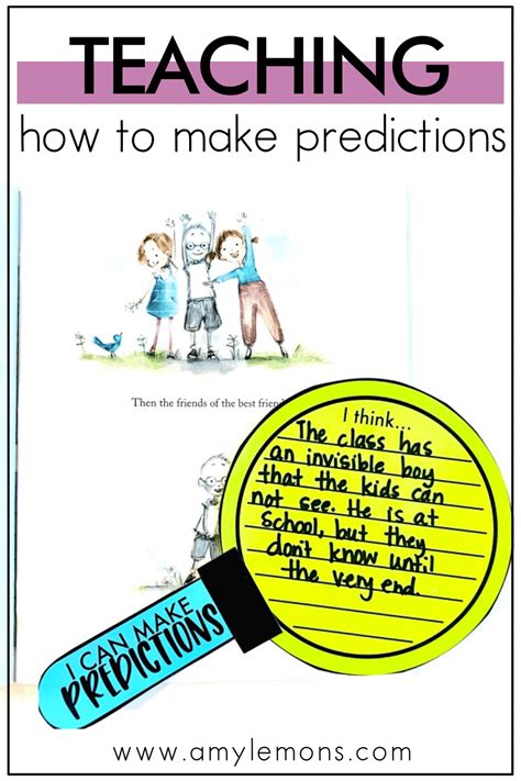 4 Ideas For Teaching How To Make Predictions Amy Lemons