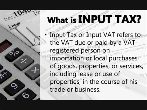 SOLUTION Chapter 9 Input Vat Studypool