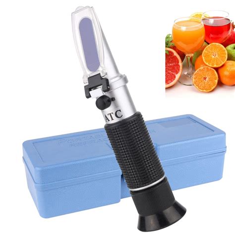 Rz Handheld Refractometer Brix 0~32 Atc Meter For Grandado