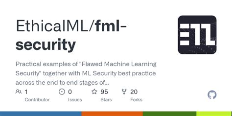 Github Ethicalml Fml Security Practical Examples Of Flawed Machine Learning Security