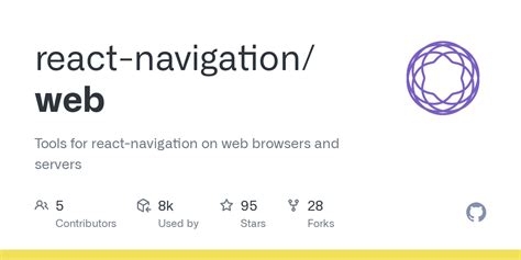 Github React Navigationweb Tools For React Navigation On Web Browsers And Servers