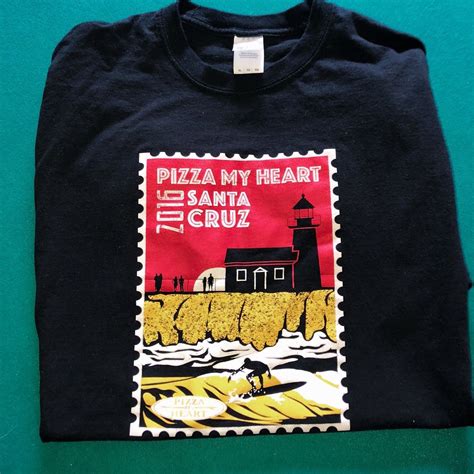 Pizza My Heart Santa Cruz Shirt 😍 ️ Stunning Graphic Depop Santa