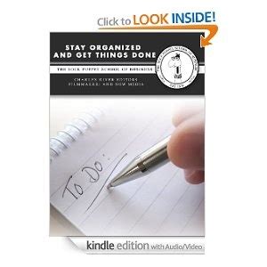 Stay Organized And Get Things Done Organization Staying Organized Productivity Books