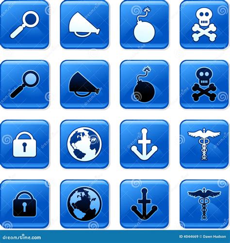 object buttons stock illustration illustration of rollover 4044669