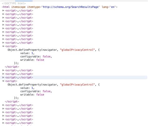 Duplicate Globalprivacycontrol Script Tags · Issue 95 · Privacy Tech