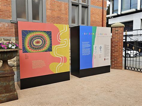 Modular Exhibition Display Units Discus Print Signage Perth