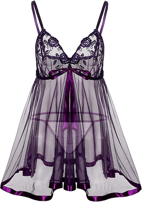 Womens Sexy Lingerie Nightie Chemise For Sex Play Lingerie Robes