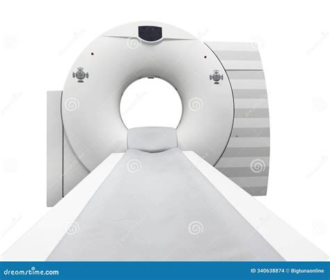 Ct Scan Computer Tomography Isolated On White Background Multi