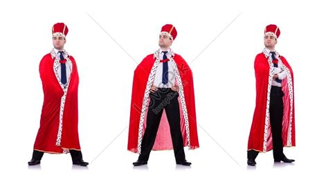 왕 사업가 흰색 배경에 고립 사진 무료 다운로드 Lovepik