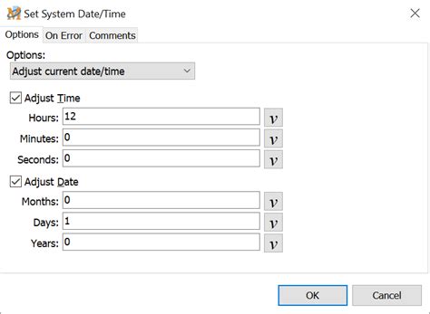 Set System Datetime