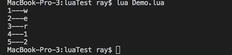 Lua顺序遍历tablelua 有序便利 Csdn博客