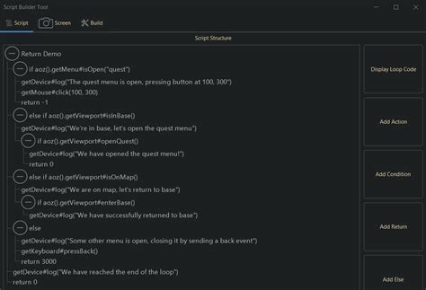Script Building Tool Most Advanced Mobile Farm Bot Lss Bot
