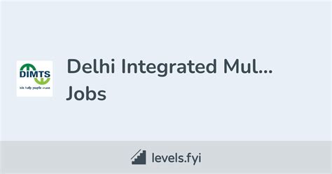 Delhi Integrated Multi Modal Transit System Jobs Levels Fyi