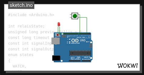 Relais Wokwi Esp32 Stm32 Arduino Simulator