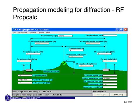 Ppt Ee 447 Mobile And Wireless Communications Fall 2006 Outdoor Propagation Models Powerpoint