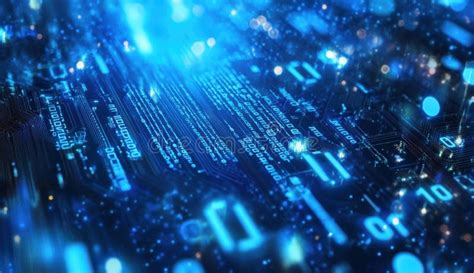 A Computer Screen Displaying A Multitude Of Numbers And Data Points Stock Image Image Of