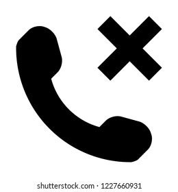 Call Failed Symbol Stock Vector Royalty Free Shutterstock