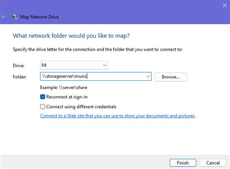 Mapping Network Drive