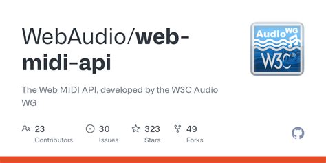 Github Webaudioweb Midi Api The Web Midi Api Developed By The W3c