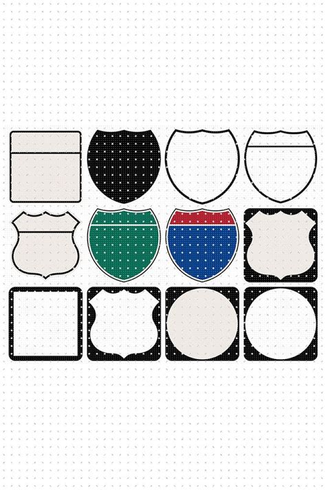 Us Highway Shields Svg Route Markers Clipart Road Shield Png Route