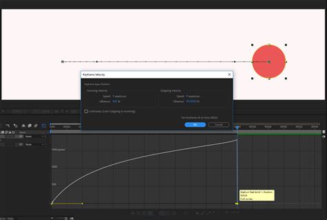 Solved Keyframe Velocity Speed And Influence Question Adobe Product Community 9624201