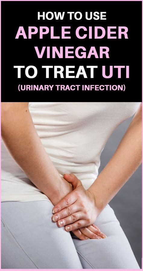 How To Treat A Urinary Tract Infection With Apple Cider Vinegar And