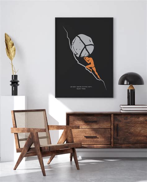 Myth Of Sisyphus Poster Allriot