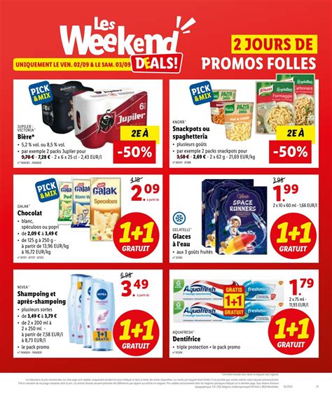 Lidl Folder Promotionnel Valable à partir du 29 08 au 03 09 Page n 24 belgique folders com