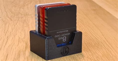PS Memory Card Holder By Stoneheach Download Free STL Model Printables Com