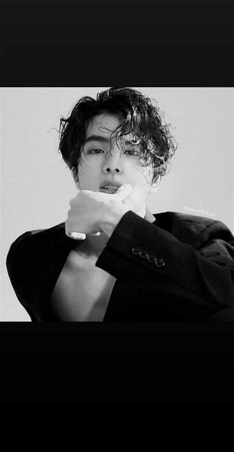 720p Free Download Kim Seokjin Bts Monochrome Graphy Jaw Kpop