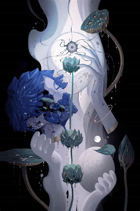 宝石之国磷光石42 插画师古陵的磷叶石插画图片 BoBoPic