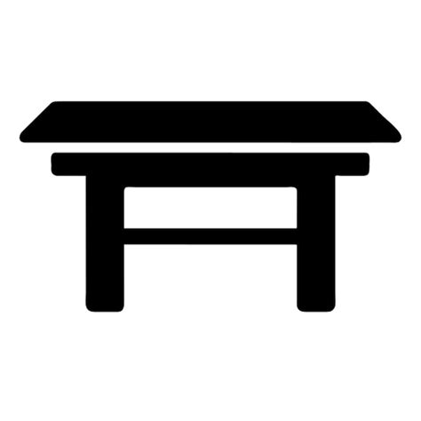Premium Vector Table Pictogram