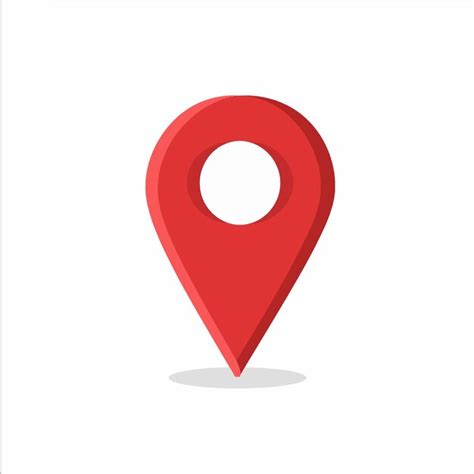 Red Pin Location Icon Premium Ai Generated Vector