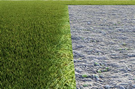 How Can I Fade Grass And Ground Material Ideas And Requests D5 Render Forum