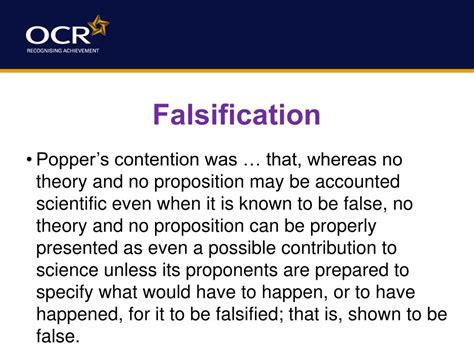 Ppt Falsification Powerpoint Presentation Free Download Id 4702771
