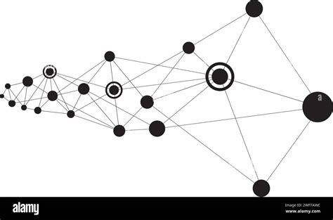 Polygonal Space Background With Connecting Dots And Lines Vector Stock Vector Image And Art Alamy