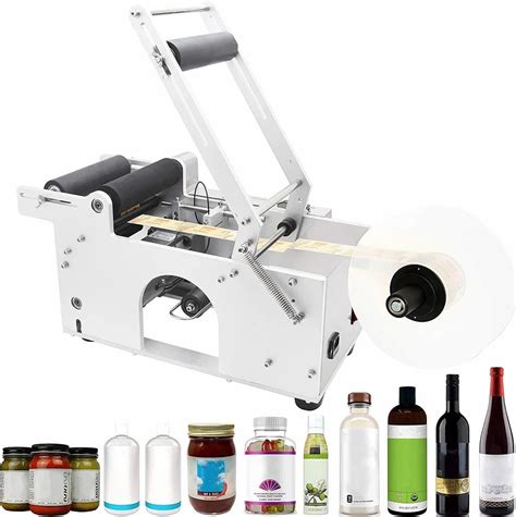 Semi Automatic Round Bottle Labelling Machine At ₹ 55000 Bottle