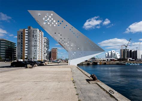 Dorte Mandrup Builds Perforated Observation Tower In Aarhus