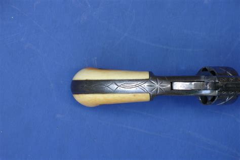 Antique Arms Inc Engraved Jacob Rupertus Revolver W Ivory Grips