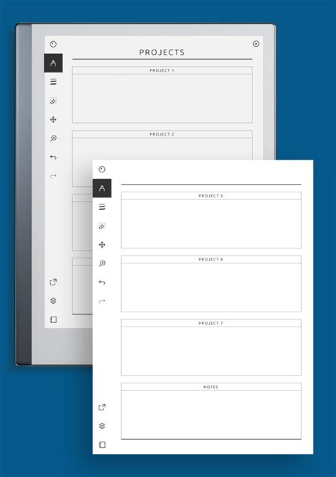 Download Printable Project List Template PDF Download Printable Project List Template PDF