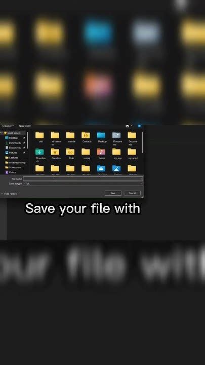 How To Save Html File Codingclasses Codingforbeginners Codinghelp