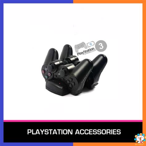 Sony Playstation 3 Dualshock Controller Ps3 Ds3 Usb Charging Dock With Cable Lazada