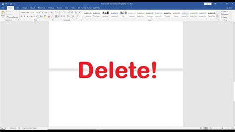 How To Delete a Page In Word วธลบ section break ใน word Chewathai27