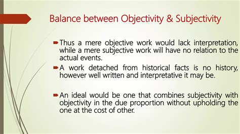 Objectivity And Subjectivity In Social Science Research Pptx