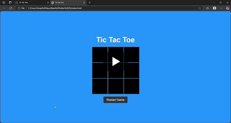 Webdevelopment Prodigyinfotech Javascript Css Tictactoe Sanjukumar Vasu