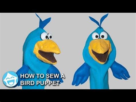 How To Sew A Bird Puppet Bird Puppet Puppets Puppet Patterns