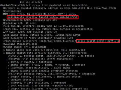 Packet Drops On Switch Interface Cisco Community