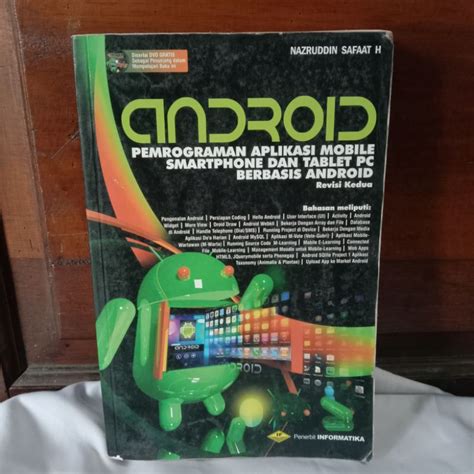 Jual Android Pemrograman Apiklasi Mobile Smartphone Dan Tablet Pc